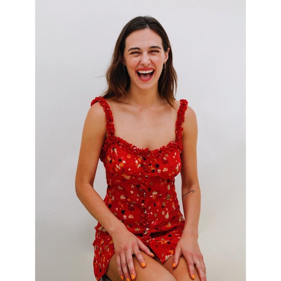 Realisation Par | Dresses | Nwt Realisation Par Julia Dress In Rouge ...